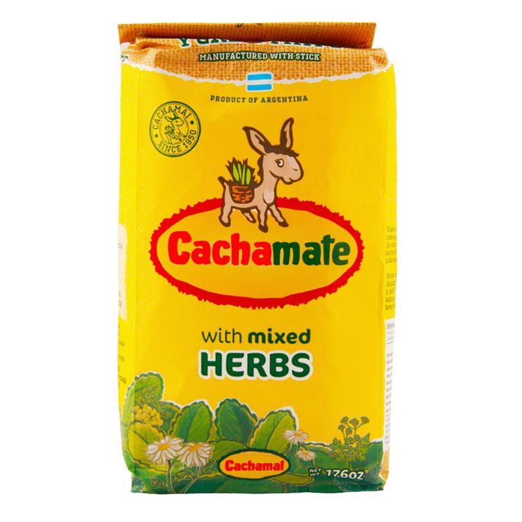 Yerba mate Cachamate 500 g, neutraliza la acidez
