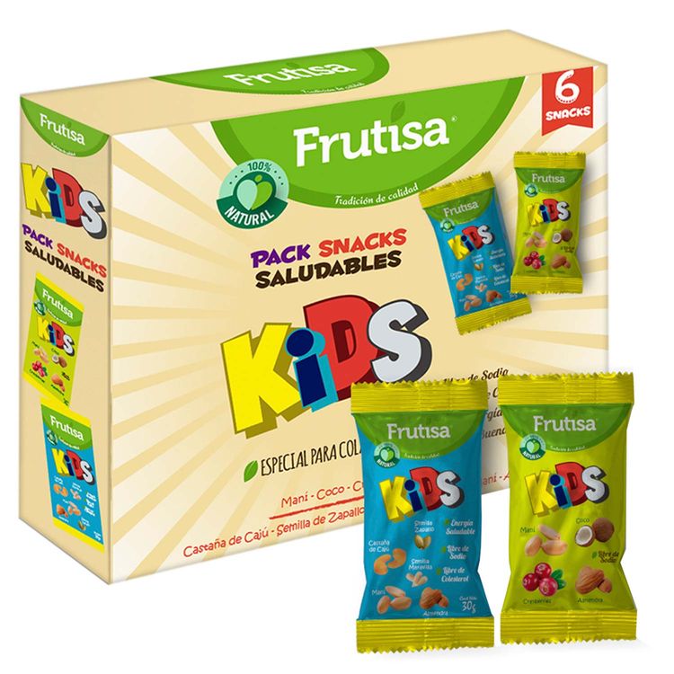Frutos secos Frutisa pack escolar