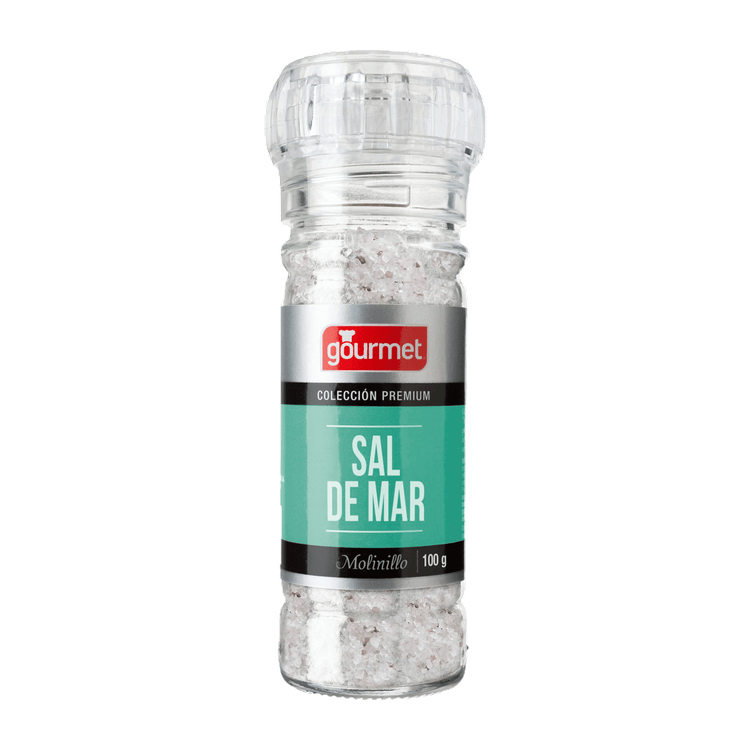 Sal de Mar Gourmet 100 g, Molinillo Premium | Jumbo.cl