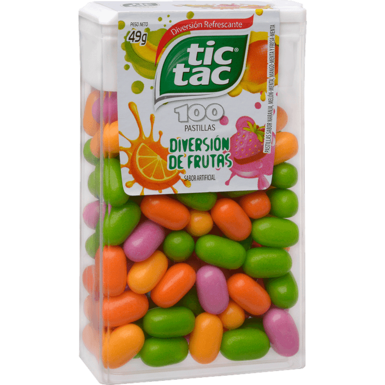 Caramelo Tic Tac diversión de frutas 49 g