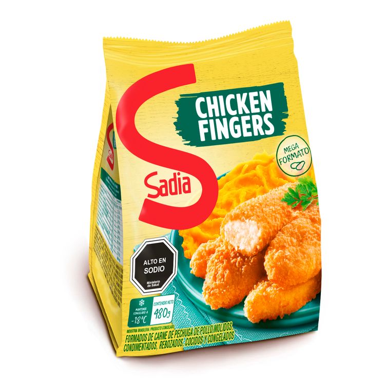Chicken Fingers Rebozadas Sadia 480 g | Jumbo.cl